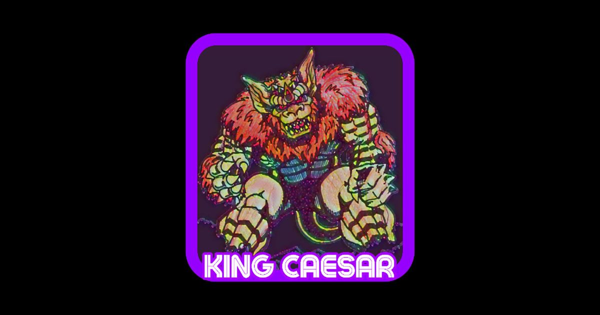 KING CAESAR - Godzilla - Magnet | TeePublic