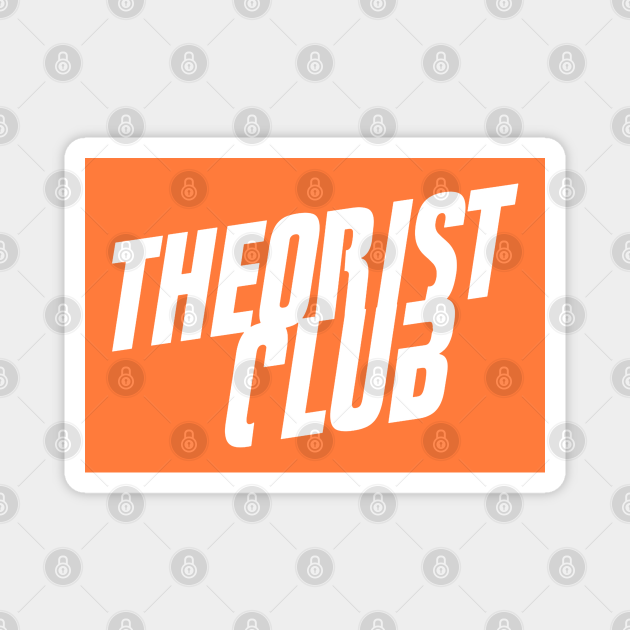 Theorist Club logo box - Logo - Magnet | TeePublic
