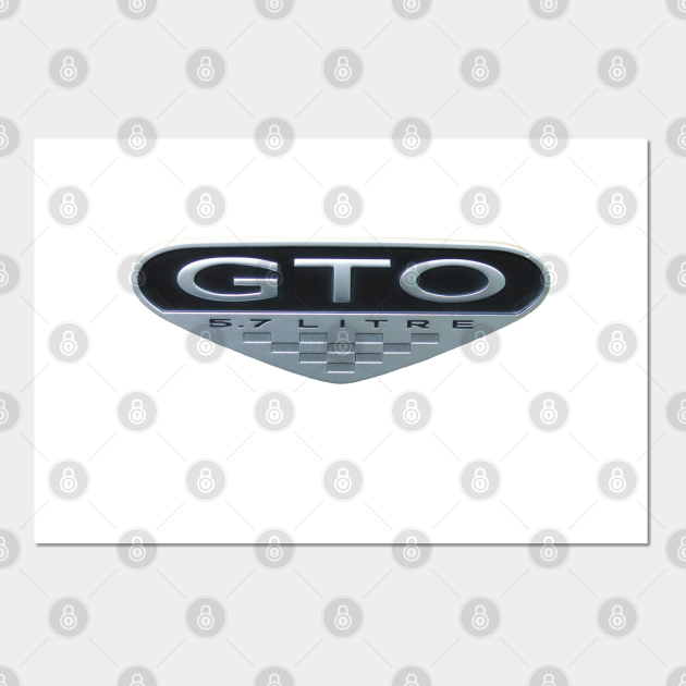 Pontiac GTO LOGO - Gto - Posters and Art Prints | TeePublic