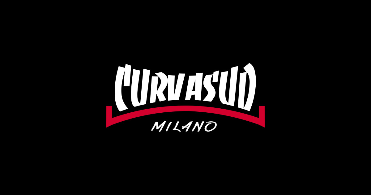 CURVA SOUTH MILANO - Curva Sud Milano 1899 - Sticker | TeePublic