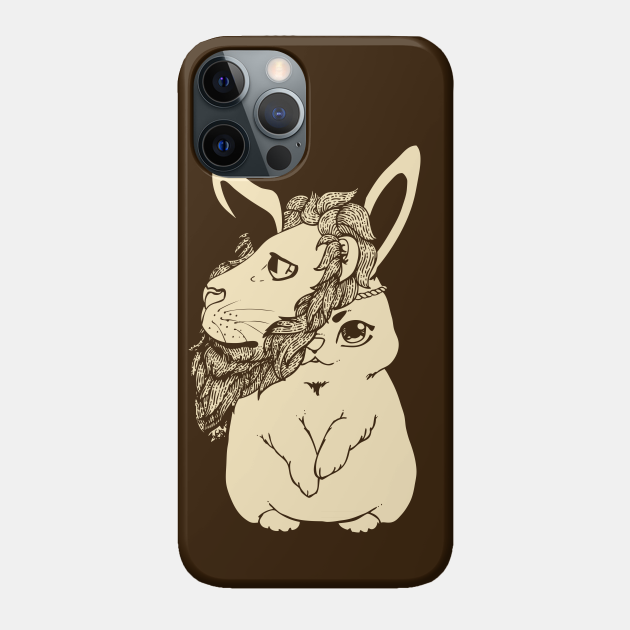 Lion Mask - Bunny - Phone Case | TeePublic