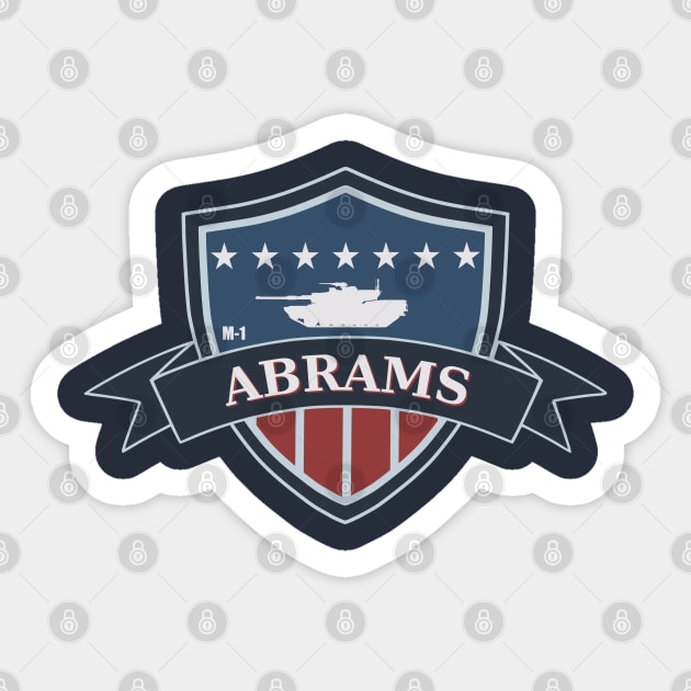 M1 Abrams Tank - American Tank Gifts - Sticker | TeePublic