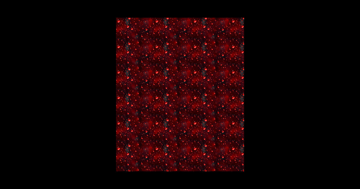 Red Raindrop in Space - Red Raindrop In Space - Posters and Art Prints ...