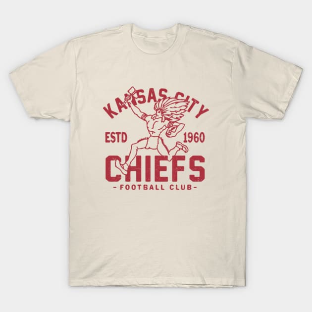 Kansas City Chiefs Retro 1 by Buck Tee - Kansas City Chiefs - T-Shirt ...