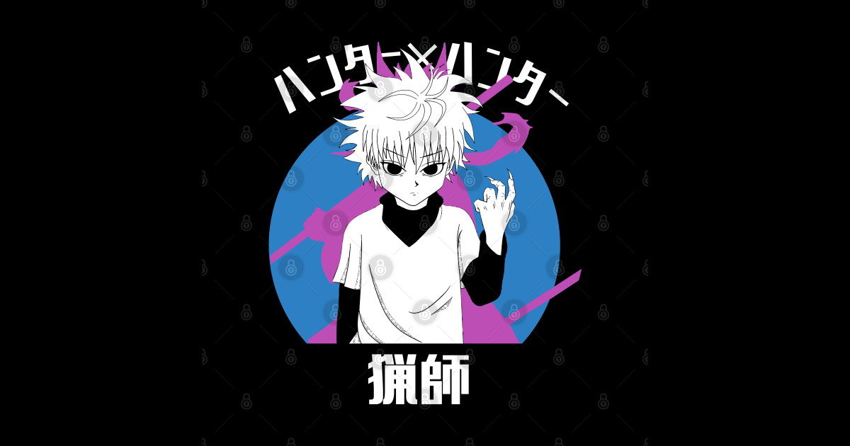 Killua Hunter x Hunter - Hunterxhunter - Sticker | TeePublic