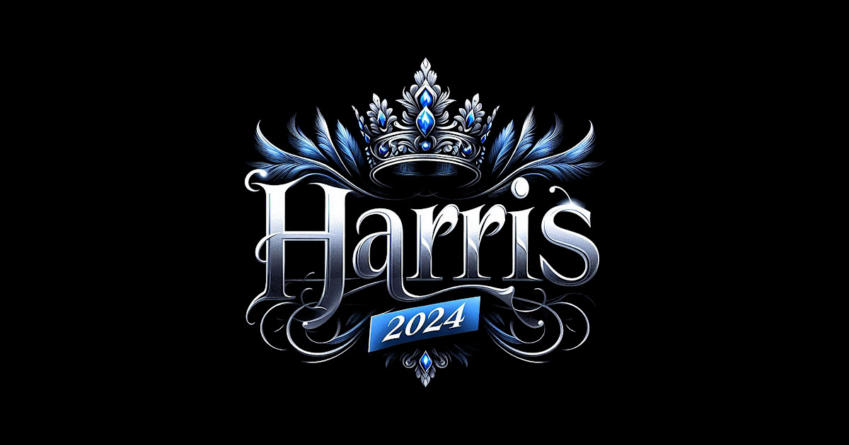 Harris 2024 - Bold and Patriotic Design - Harris Walz - Sticker | TeePublic
