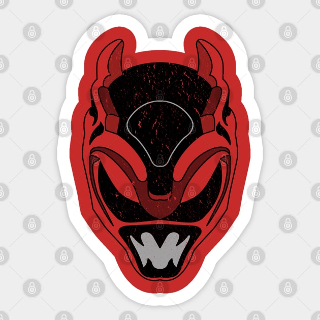Psycho Ranger - Psycho Rangers - Sticker | TeePublic