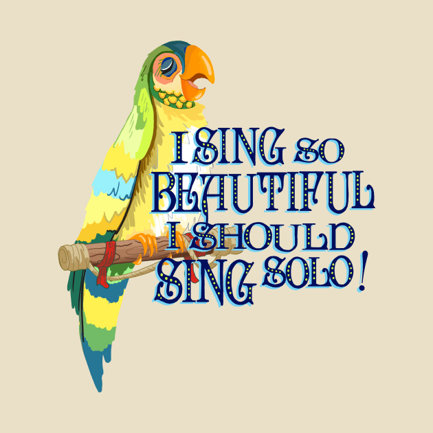 I Sing So Beautiful! - Disney - T-Shirt | TeePublic