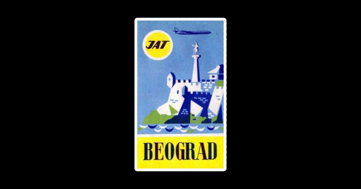 belgrade - Belgrade - Sticker | TeePublic