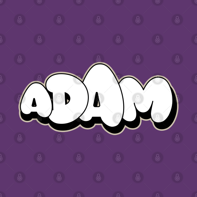 ADAM name graffiti writing bubble letters style - Graffiti Letters - T ...