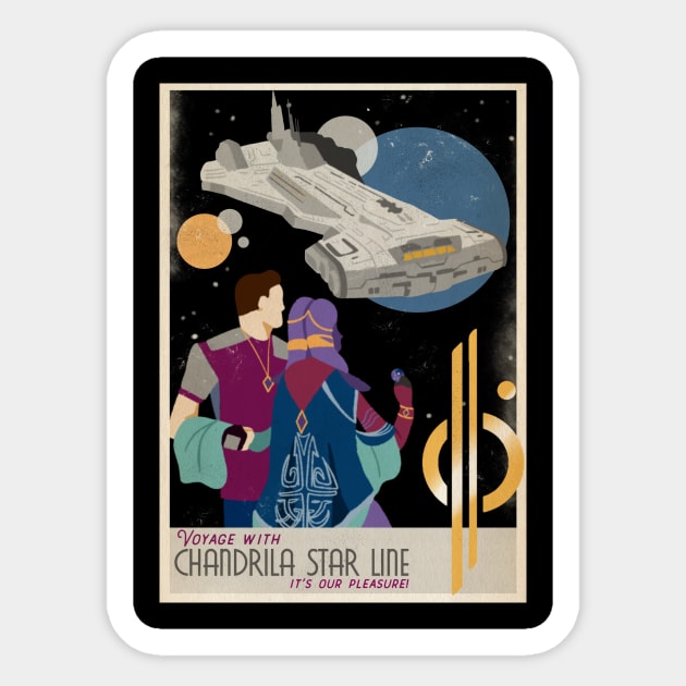 Voyage with CSL - Csl - Sticker | TeePublic