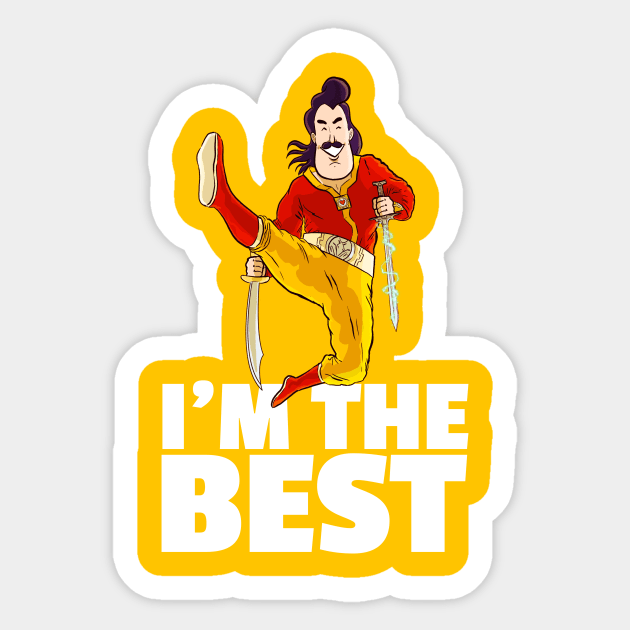 I'm The Best - Dungeons And Dragons - Sticker | TeePublic