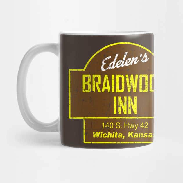 Braidwood Inn, distressed - Planes Trains And Automobiles - Mug | TeePublic