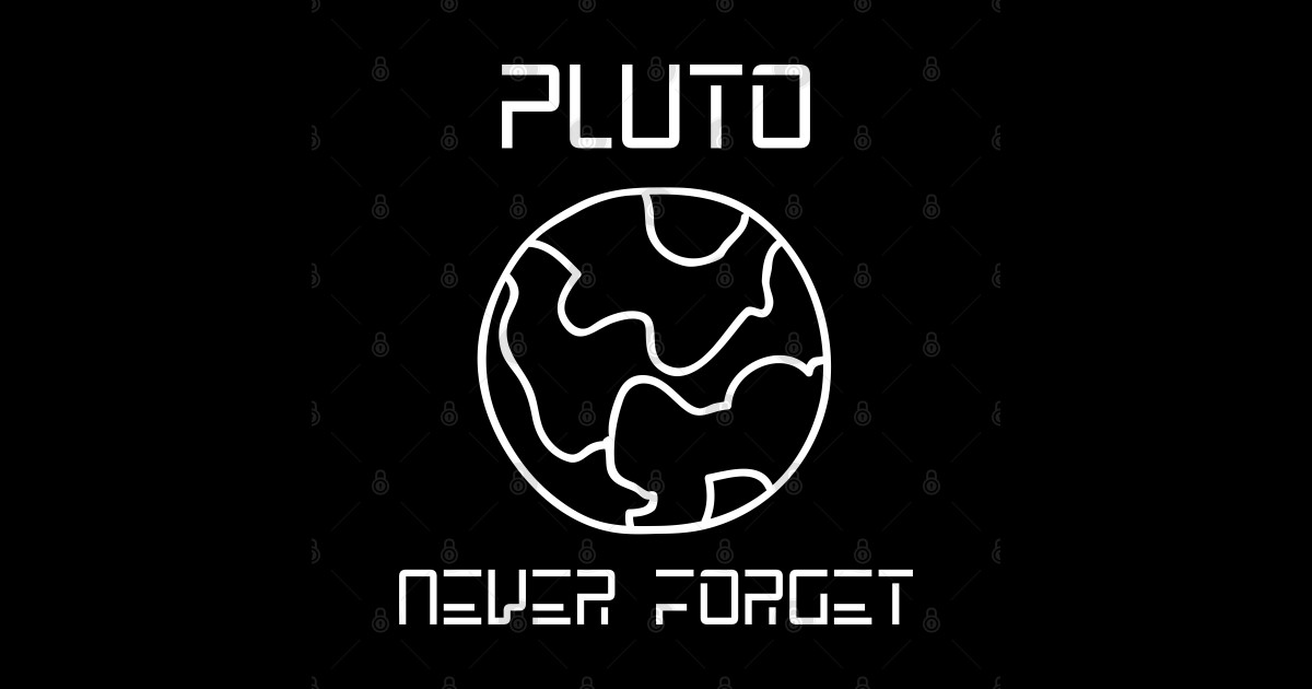 pluto is a planet - Pluto Is A Planet - Sticker | TeePublic
