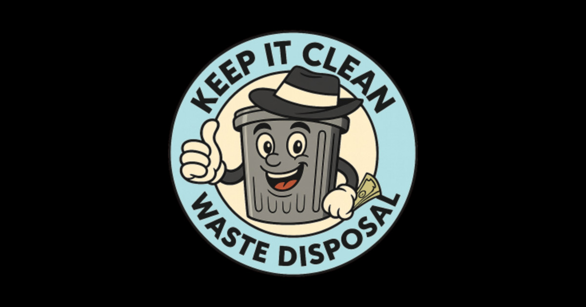 Keep It Clean – Waste Management Gang Meme - Trash Humor - Sticker ...