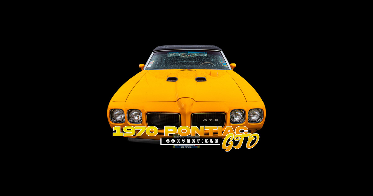 1970 Pontiac GTO Convertible - 1970 Pontiac Gto Convertible - Sticker ...