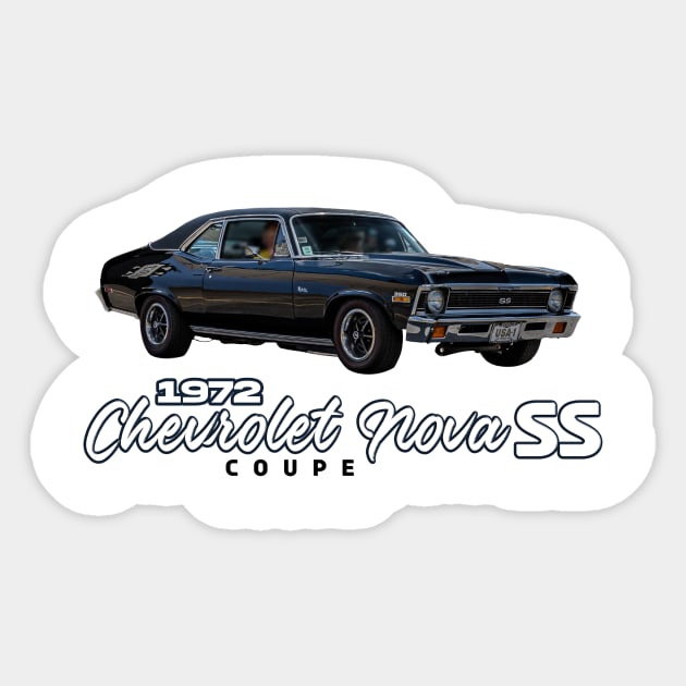 1972 Chevrolet Nova SS Coupe - 1972 Chevrolet Nova Ss Coupe - Sticker ...