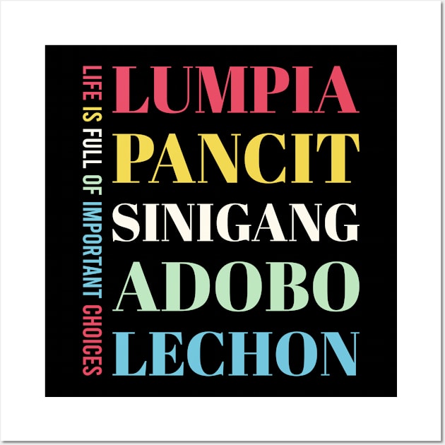 Filipino Food Philippine Lumpia Pancit Sinigang Adobo Lechon - Lumpia ...