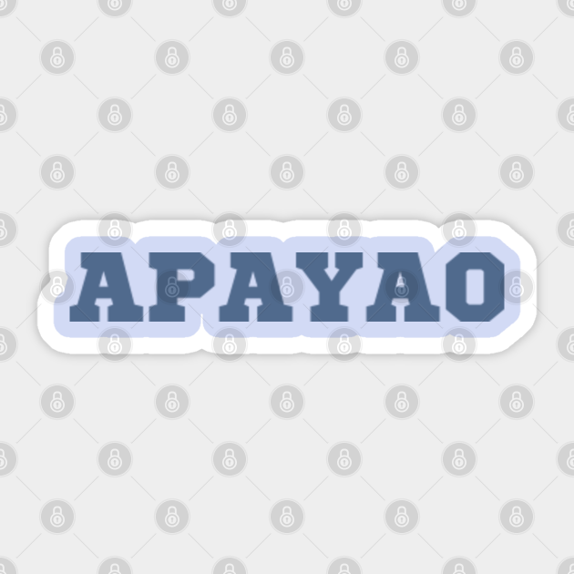 Apayao Philippines - Apayao - Sticker | TeePublic