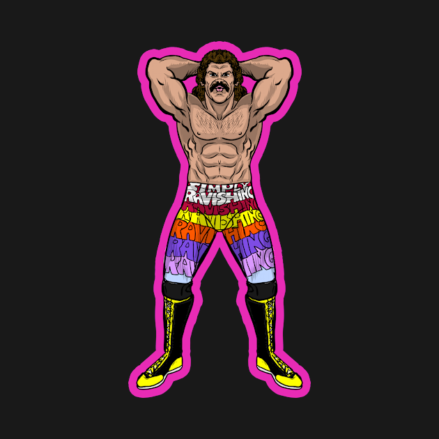 Rick Rude - Ravishing Rick Rude - T-Shirt | TeePublic