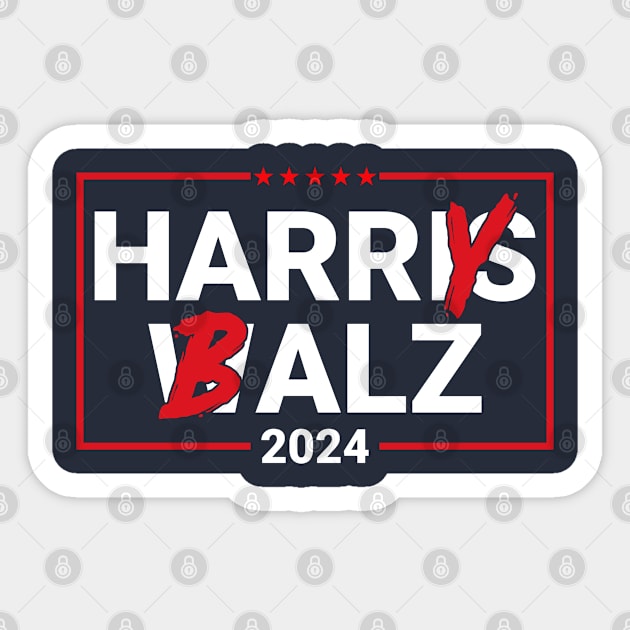 Harry Balz 2024 - Harry Balz - Sticker | TeePublic