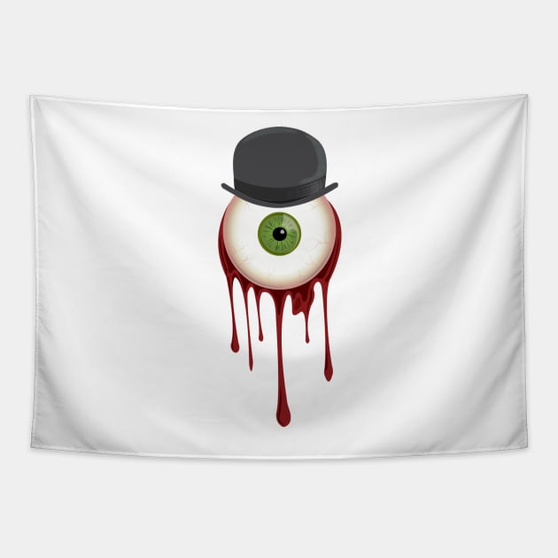 A Clockwork Eyeball - A Clockwork Orange - Tapestry | TeePublic
