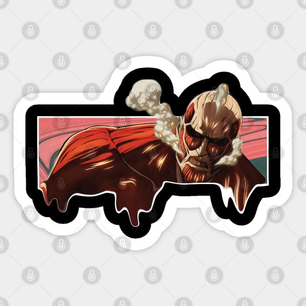 attack on titan - Kyodaina Kyojin - Sticker | TeePublic