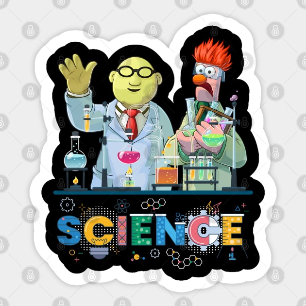 Muppet Science - Muppets - Sticker | TeePublic