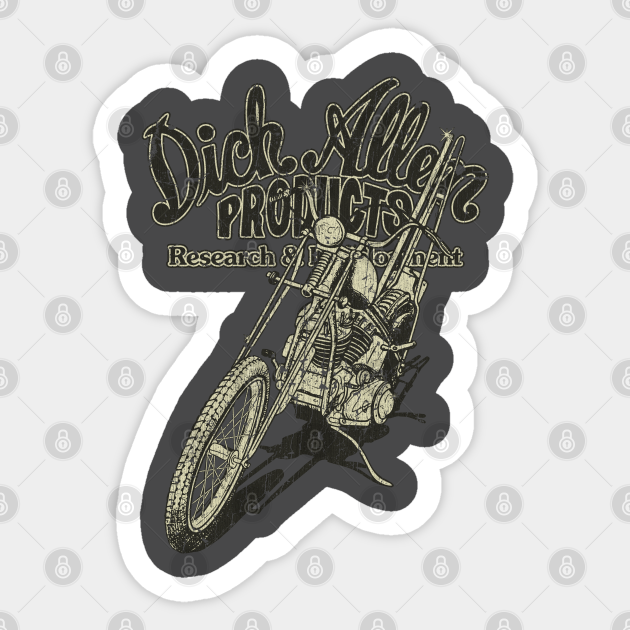 Dick Allen Products 1965 - Chopper - Sticker | TeePublic