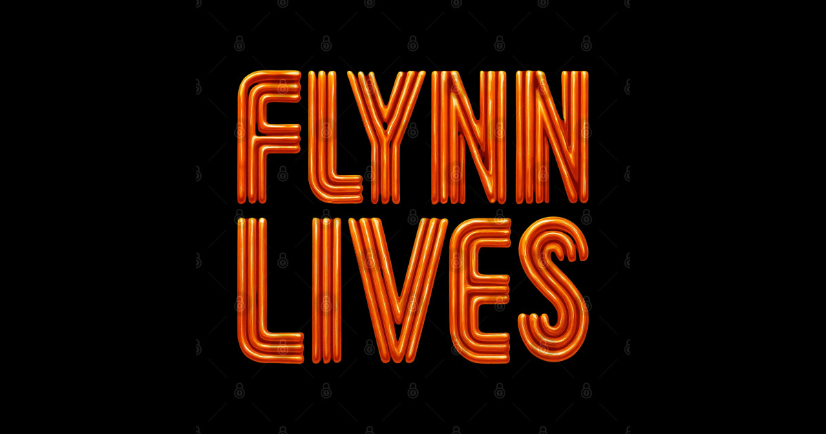 Flynn Lives - Flynn Lives - Sticker | TeePublic