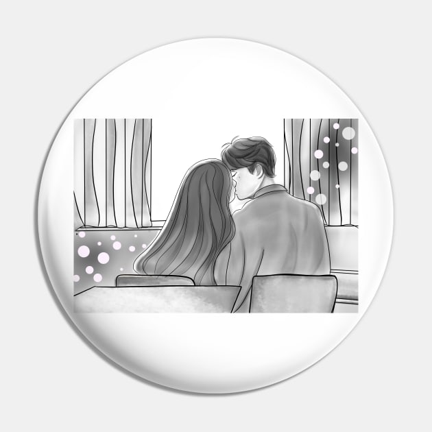 how to draw manga kissing scene