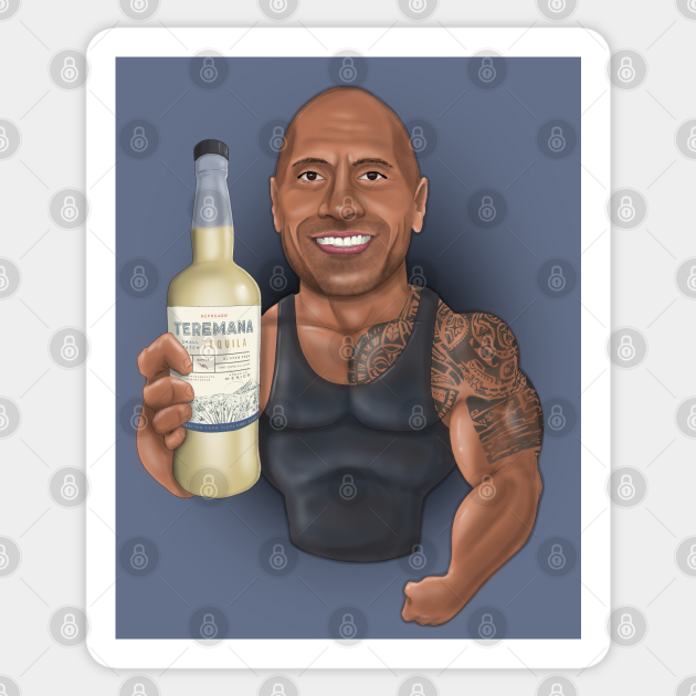 the rock - Legend - Sticker | TeePublic