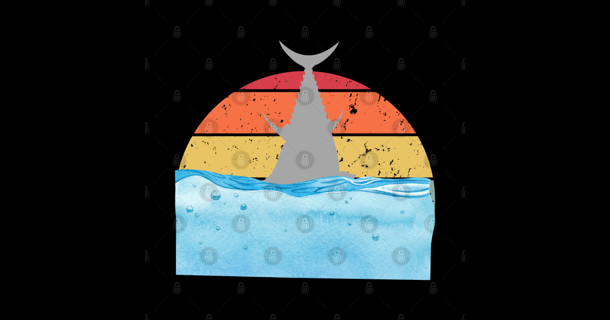 Tuna Fish Fin Fishing - Tuna Fish Fin - Sticker | TeePublic