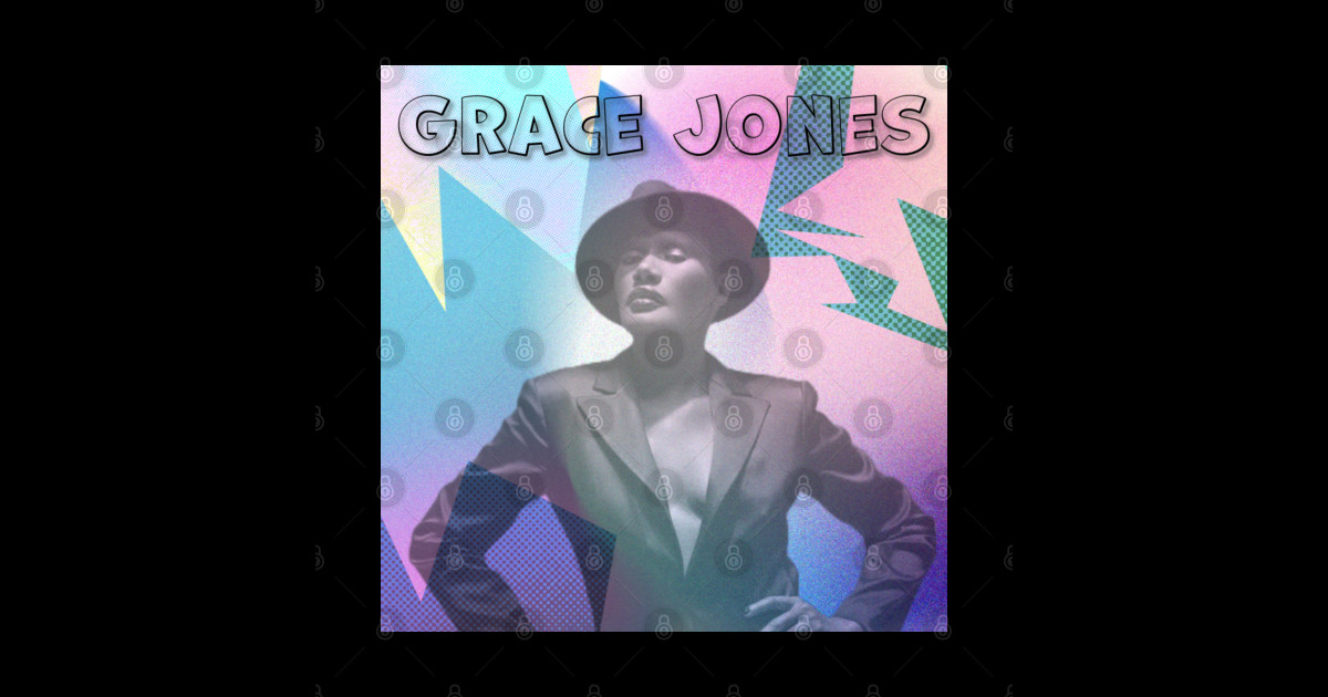 Grace Jones / Retro Style - Grace Jones - Sticker | TeePublic