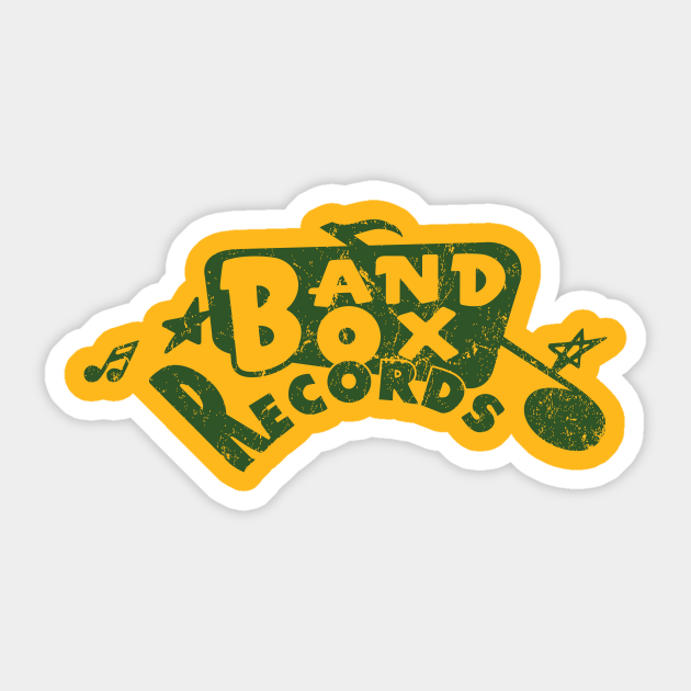 Bandbox Records - Defunct Record Labels - Sticker | TeePublic