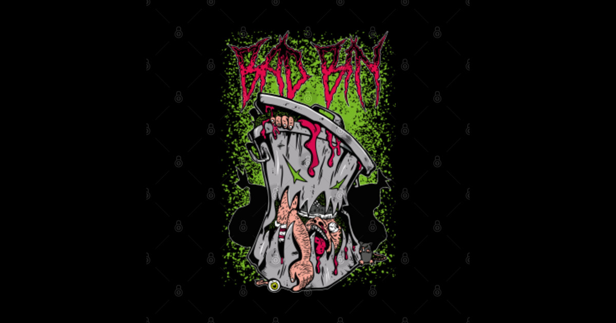 BadBin - Trash - Sticker | TeePublic