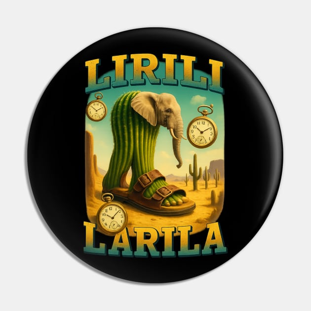 Lirili Larila Funny Italian Brainrot Meme Cactus Elephant - Lirili ...