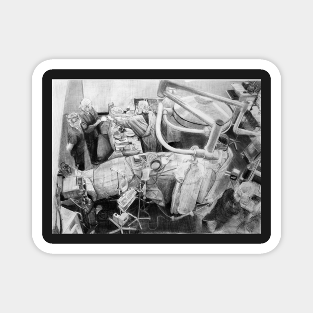 Neurosurgery - Drawing by Avril Thomas - Adelaide / South Australia ...