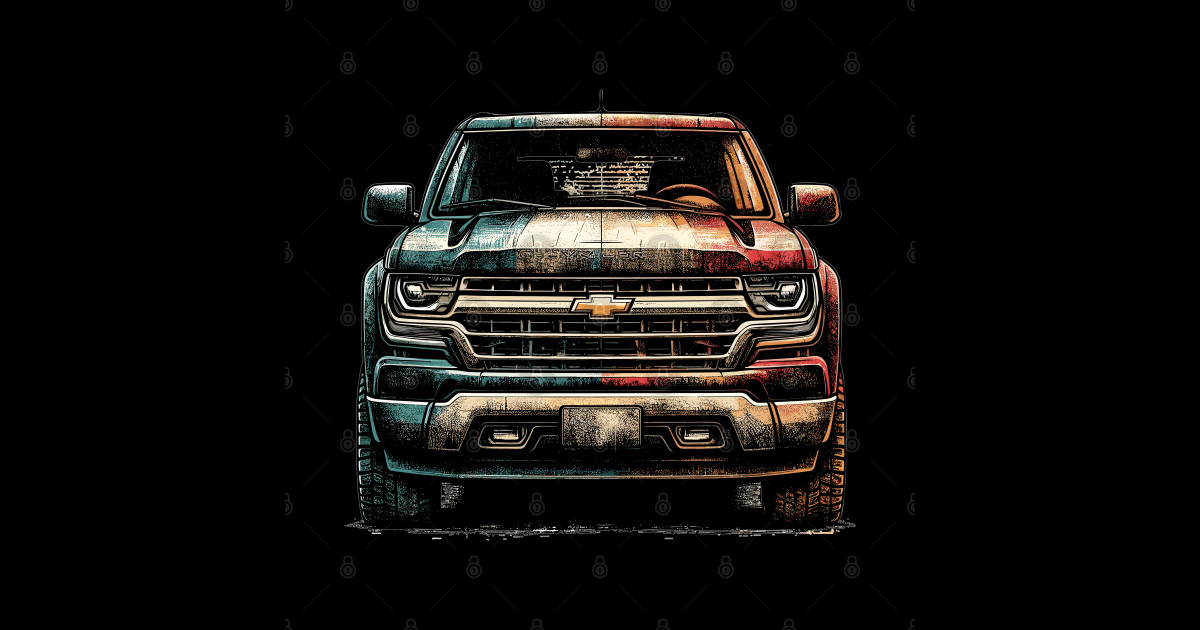 Chevy Blazer - Chevy Blazer - Sticker | TeePublic