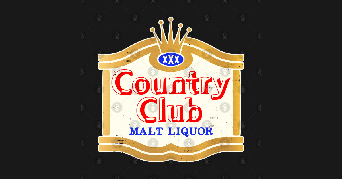 Vintage Country Club Malt - Liquor - Kids T-Shirt | TeePublic