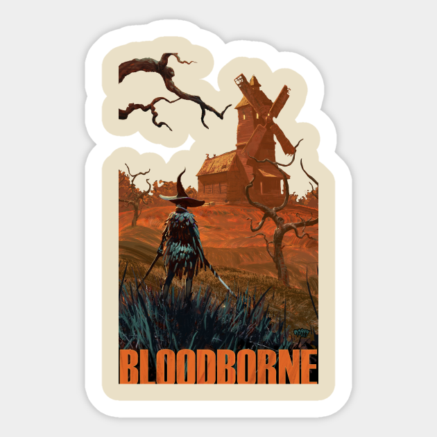 Bloodborne - Bloodborne - Sticker | TeePublic
