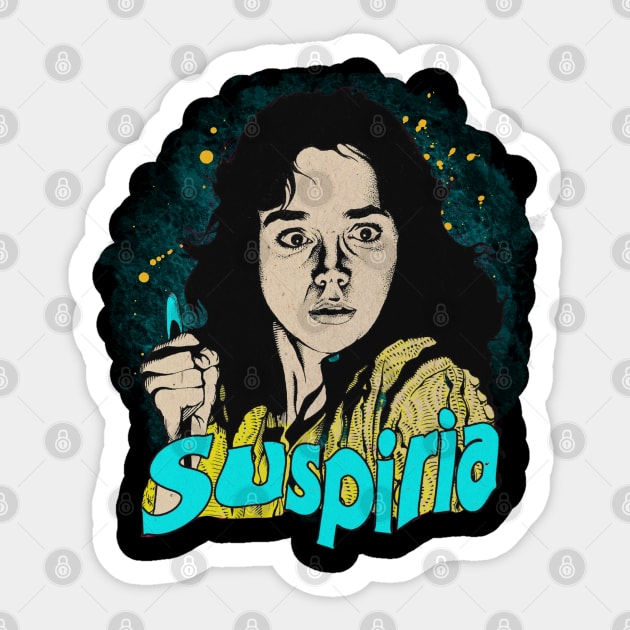 Suspiria Original Aesthetic Tribute 〶 - Suspiria - Sticker | TeePublic