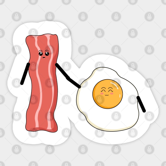 bacon drawing cute
