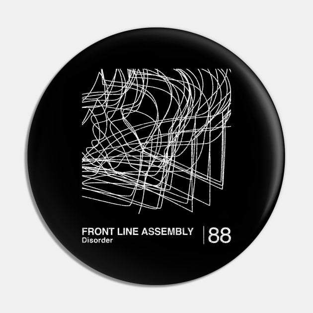 Disorder / Minimalist Graphic Design Artwork - Front Line Assembly ...