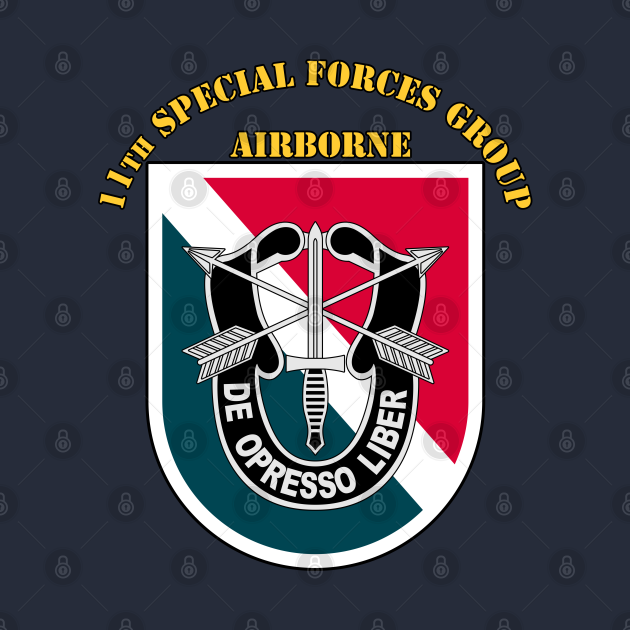 11th Special Forces Group - 11th Special Forces Group - T-Shirt | TeePublic