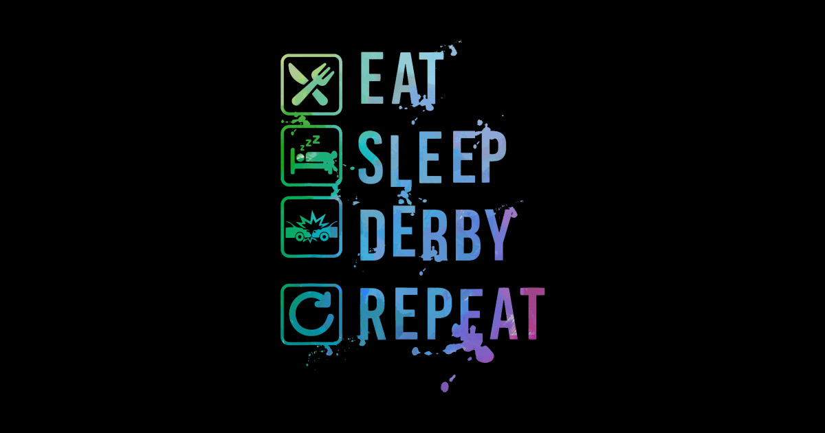 5S Demolition Derby Smashing Cars (47) - Demolition Derby - Sticker ...
