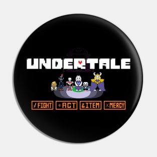 Undertale Undertale Game Undertale Vide Pins and Buttons for Sale ...