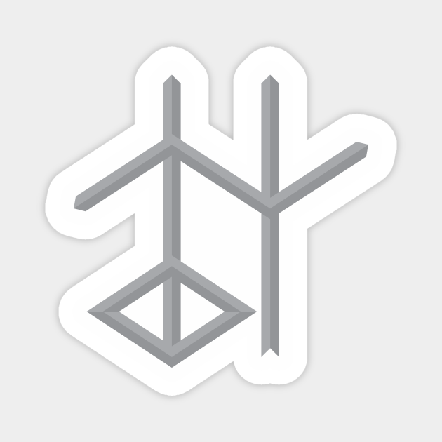 Viking wisdom symbol - Norse Rune - Magnet | TeePublic
