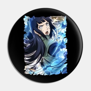 Hinata Hyuga Anime Design Pins and Buttons for Sale | TeePublic