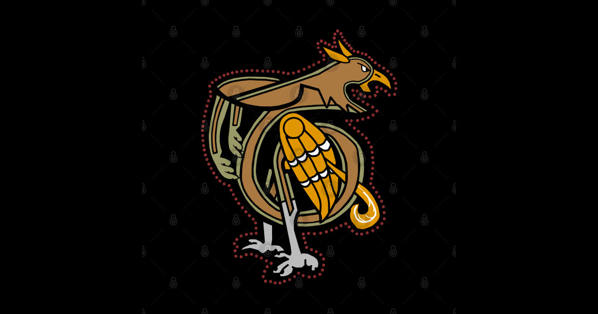 Griffin Letter T - Griffin - Sticker | TeePublic